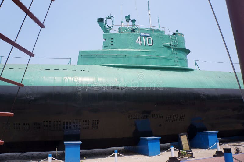 Submarine editorial stock photo. Image of surabaya, indonesia - 45714578