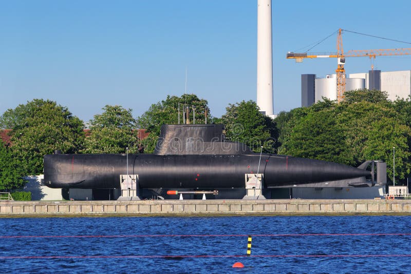 Submarine stock image. Image of touristic, copenhagen - 41366717