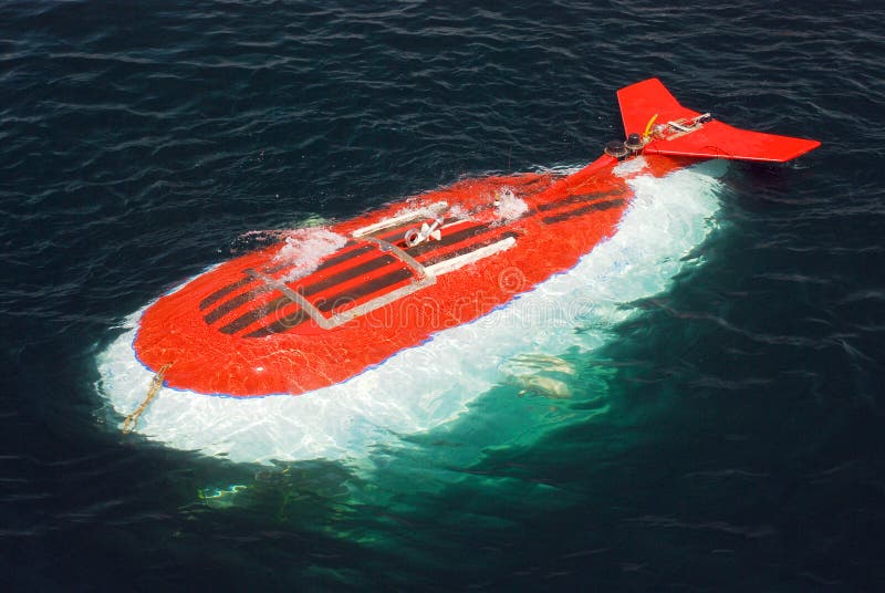 Submarine Researching Waters Stock Image - Image of lake, fleet: 83126317
