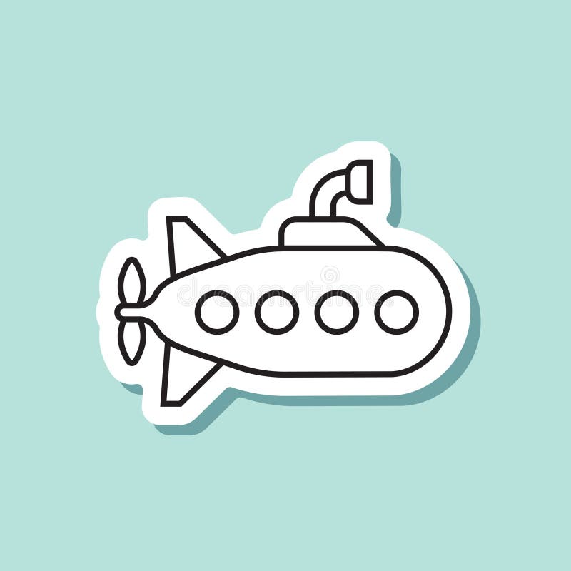 Linear Vector Submarine Icon Stock Illustrations – 2,754 Linear Vector ...