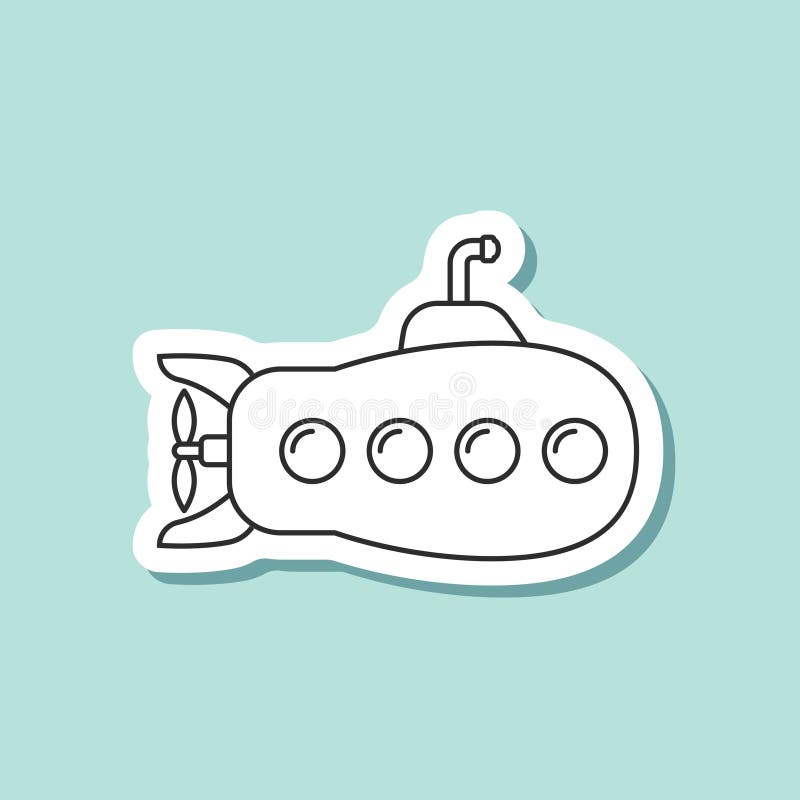 Linear Vector Submarine Icon Stock Illustrations – 2,754 Linear Vector ...