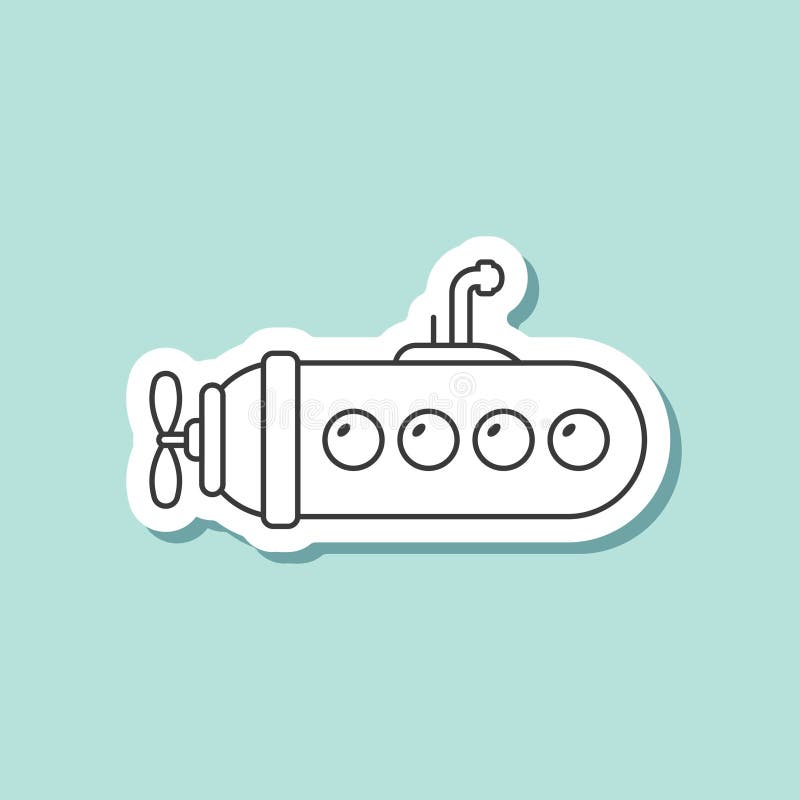 Linear Vector Submarine Icon Stock Illustrations – 2,805 Linear Vector ...