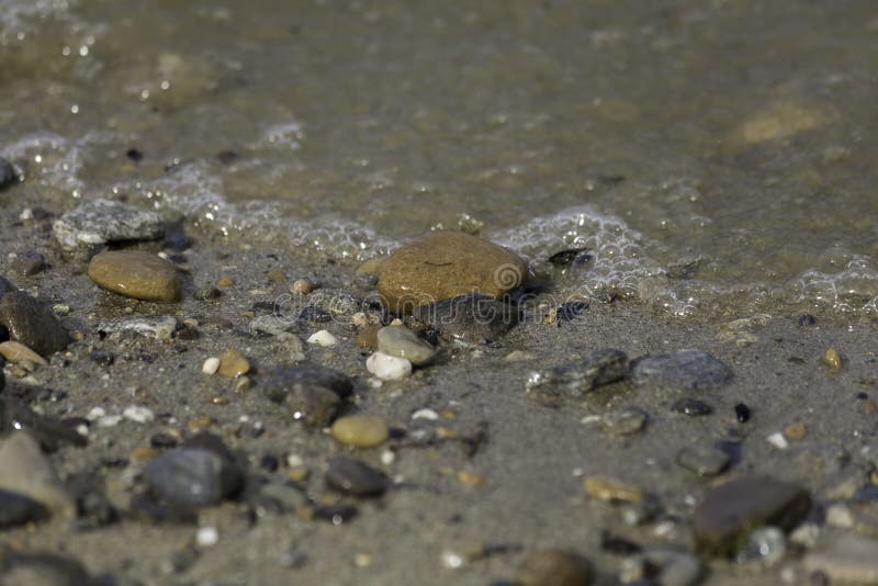 Submerged rock stock image. Image of rock, water, lake - 62745027
