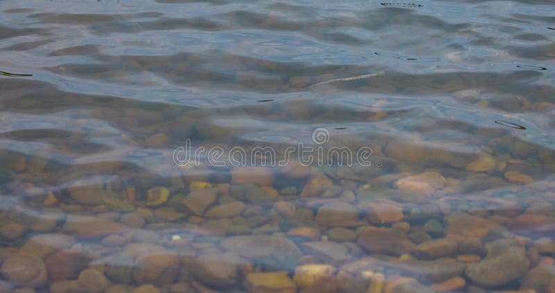 Submerged rocks in the sea stock video. Video of stones - 258603459
