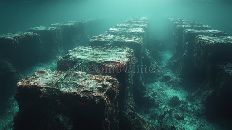 Unexplained Underwater Structures