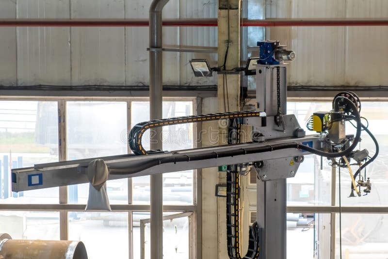 Submerged Welding. Automatic Welding. Automated Pipe Welding Process by ...