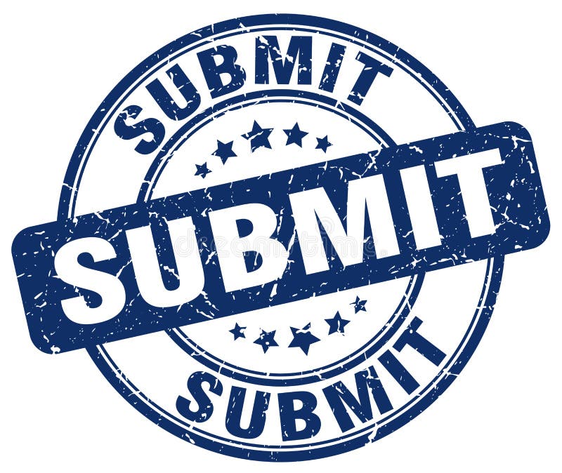 Blue submit stock illustration. Illustration of link, links - 4227559