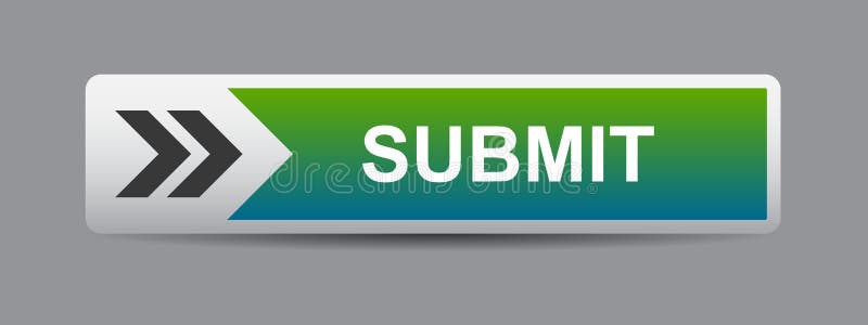 Submit button blue green stock illustration. Illustration of computer ...