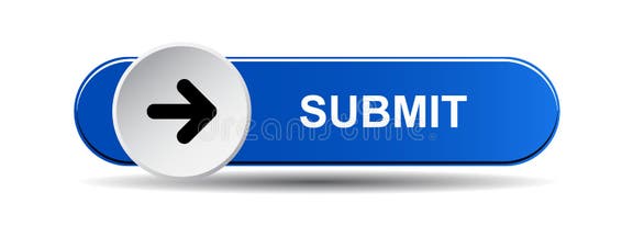 Submit button blue stock illustration. Illustration of browse - 121193329