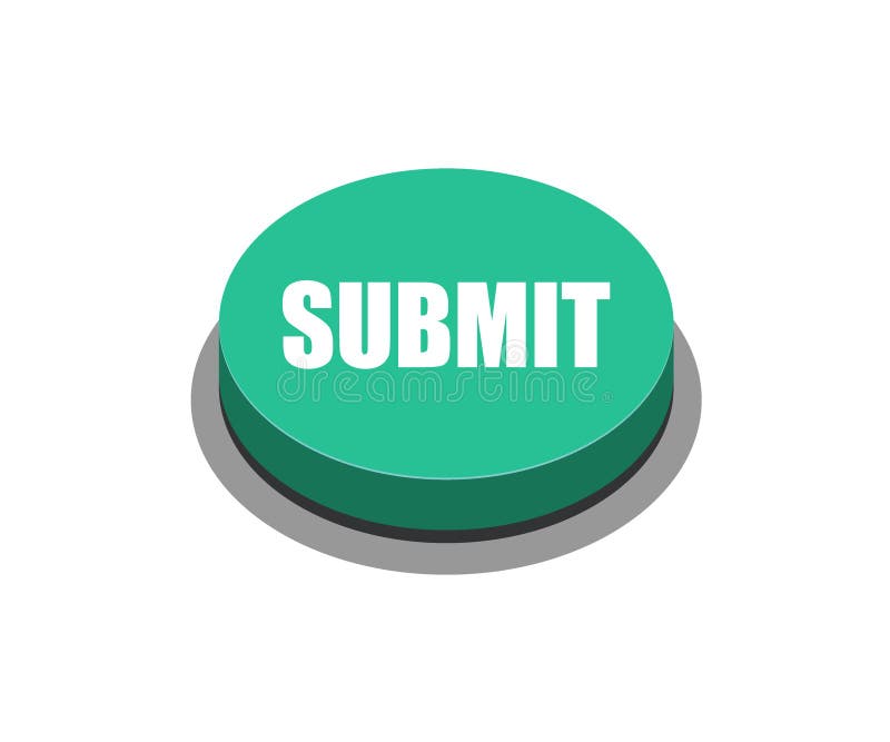 Submit button green stock illustration. Illustration of confirmed ...