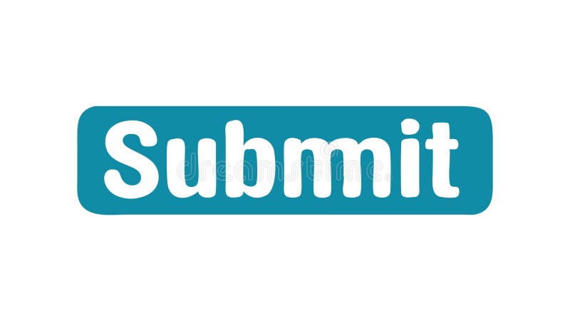 Submit Button Icon, Form Submission and Action, Vector Design ...