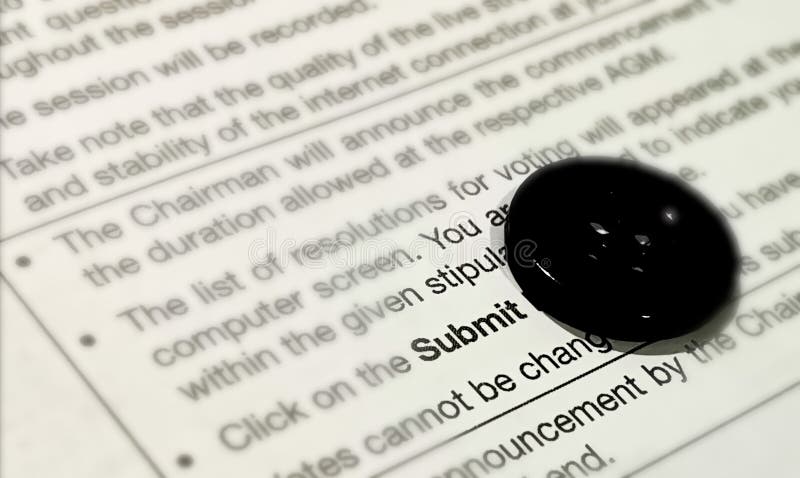 Submit button stock image. Image of document, hand, handwriting - 184590665
