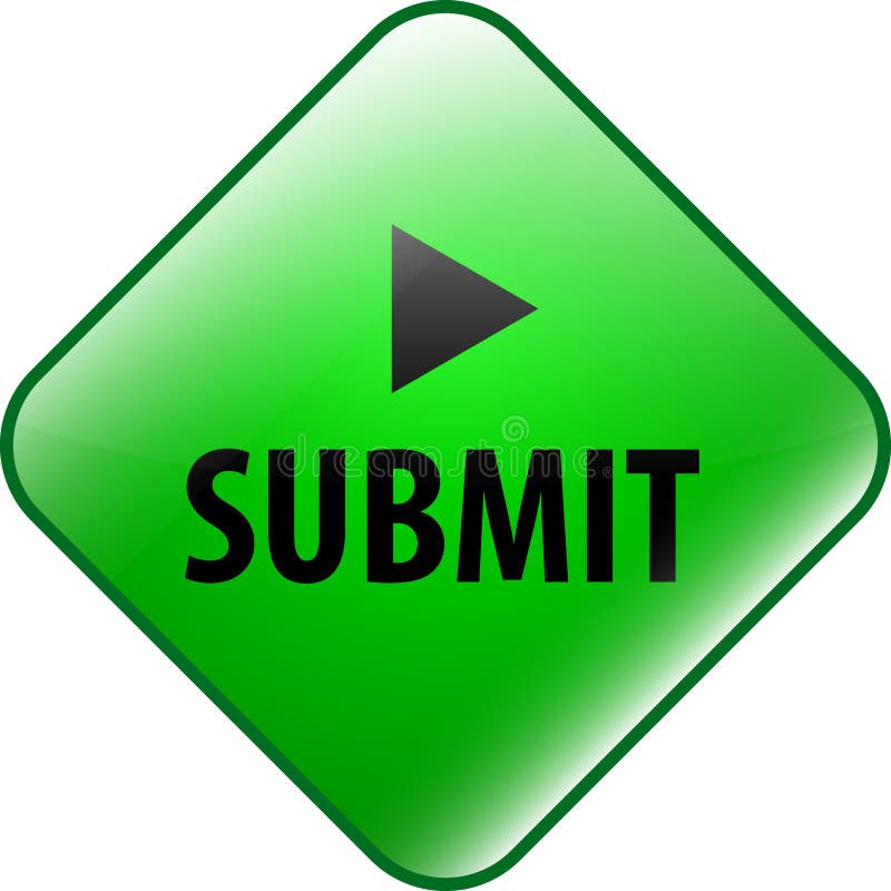Submit button green stock illustration. Illustration of access - 121193341