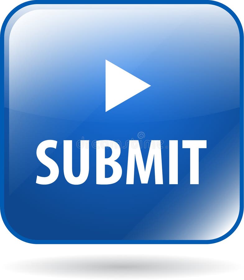 Submit web button icon stock illustration. Illustration of confirm ...