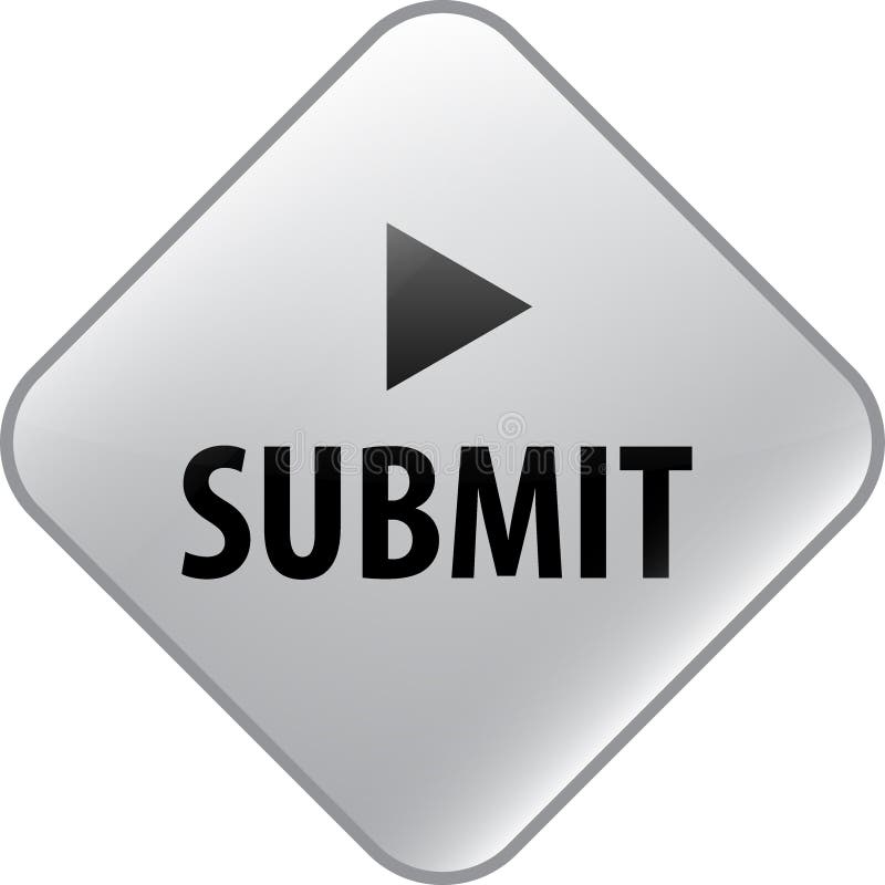 Submit web button icon stock illustration. Illustration of continue ...