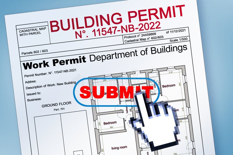 SUBMITTING for a BUILDING PERMIT CONCEPT with Fictional Building Permit ...