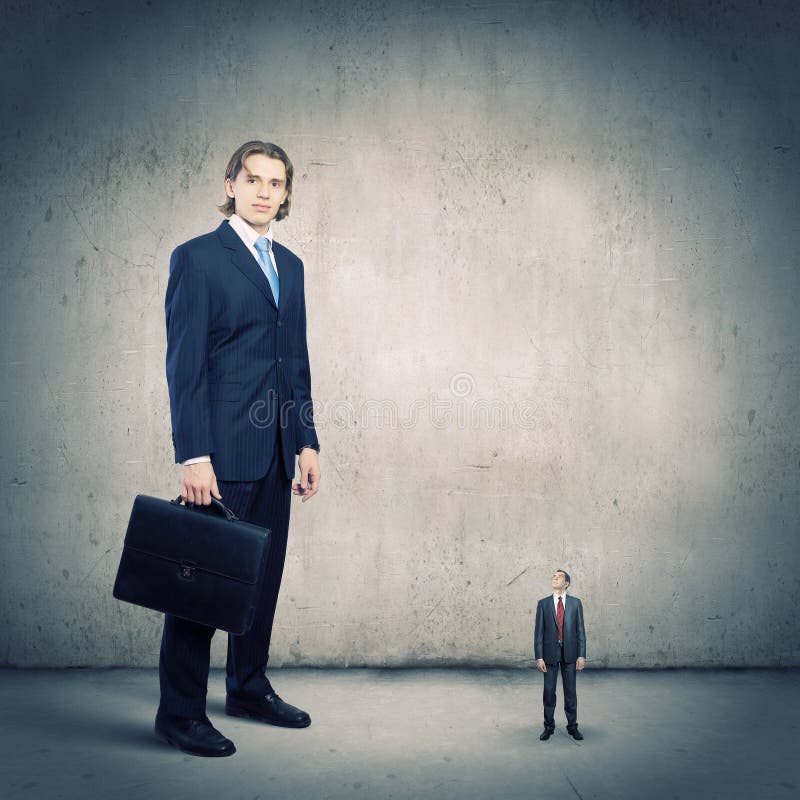 Subordination concept stock photo. Image of businessman - 43886888