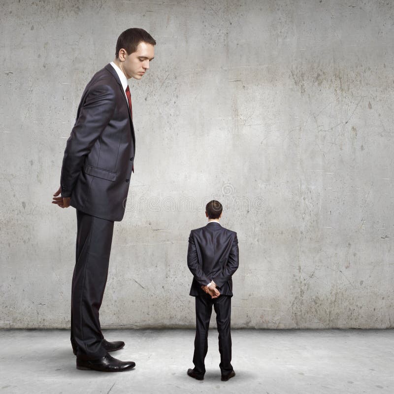 Subordination concept stock photo. Image of huge, domination - 43983866