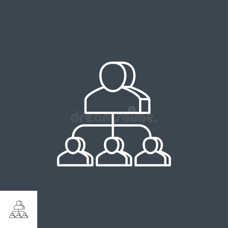 Subordination Linear Icon Concept. Subordination Line Vector Sign ... Subordination Linear Icon Concept. Subordination Line Vector Sign ...