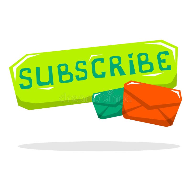 Subscreva ilustração do vetor. Ilustração de rede, boletim - 70415264