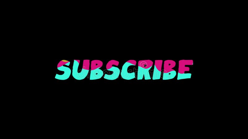 Subscribe. Animated Text Appearing and Disappearing Alpha Channel ...