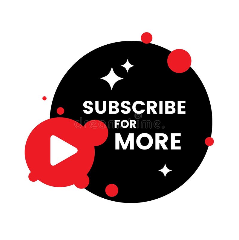 Subscribe Banner for Web stock illustration. Illustration of member ...