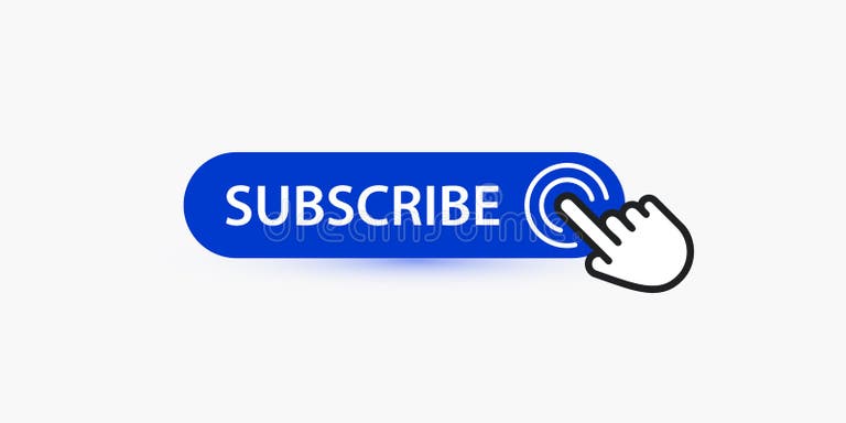 Youtube Subscribe Blue Stock Illustrations – 150 Youtube Subscribe Blue ...