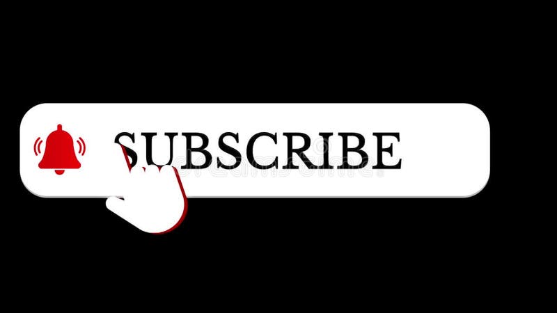 Subscribe Button Animation, Motion Graphics Glowing Neon Subscribe ...