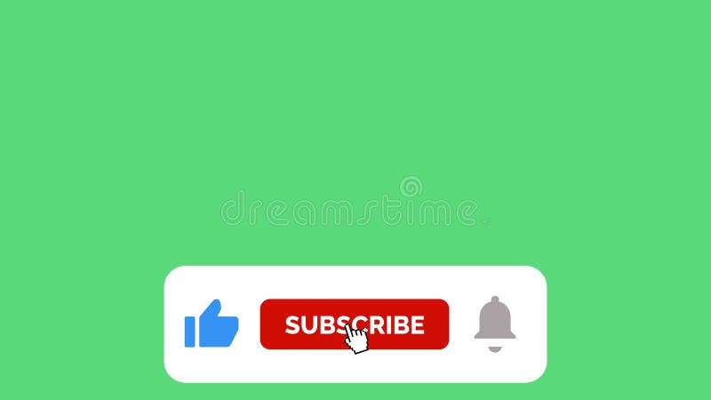 Subscribe Button Animation, Subscribing Animation, Like, and ...