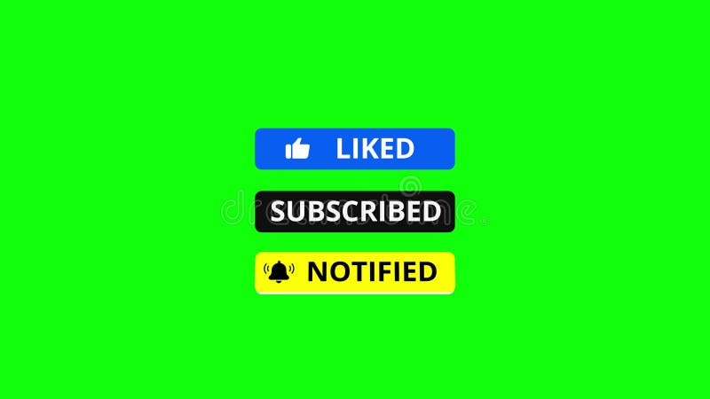 3d Subscribe Button for YouTube. Subscribe Button Youtube. Stock ...