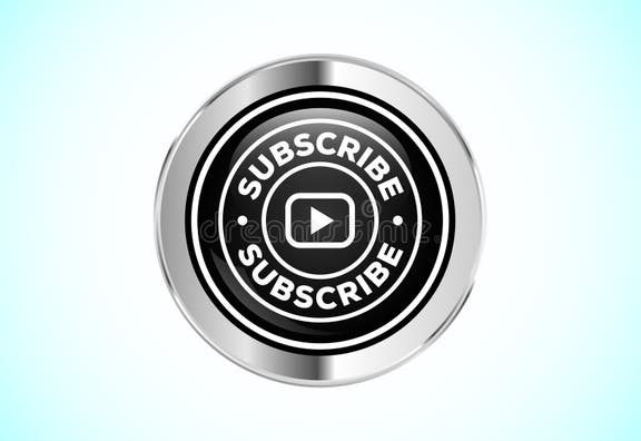 Subscribe Button Design Illustration, Button for Channel Subscribe ...