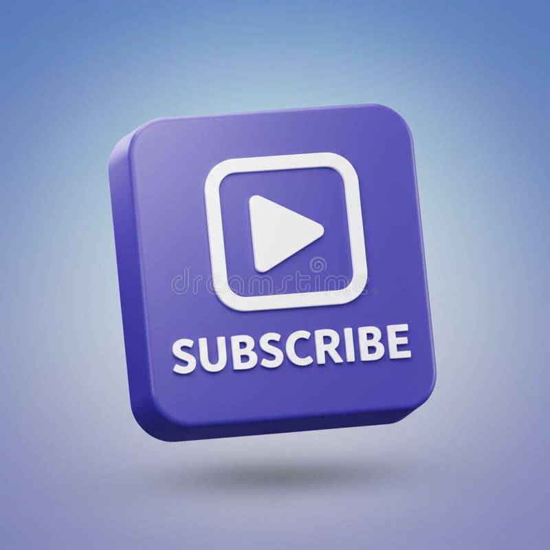 Youtube Subscribe Button Square Stock Illustrations – 375 Youtube ...
