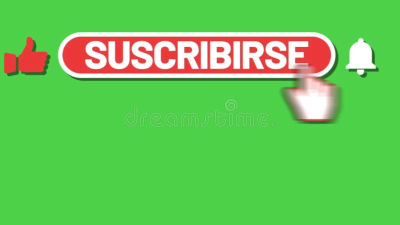 3d Subscribe Button for YouTube. Subscribe Button Youtube. Stock ...