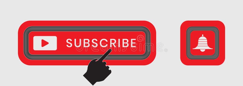 Subscribe Button Icon - Stock Vector Stock Vector - Illustration of ...