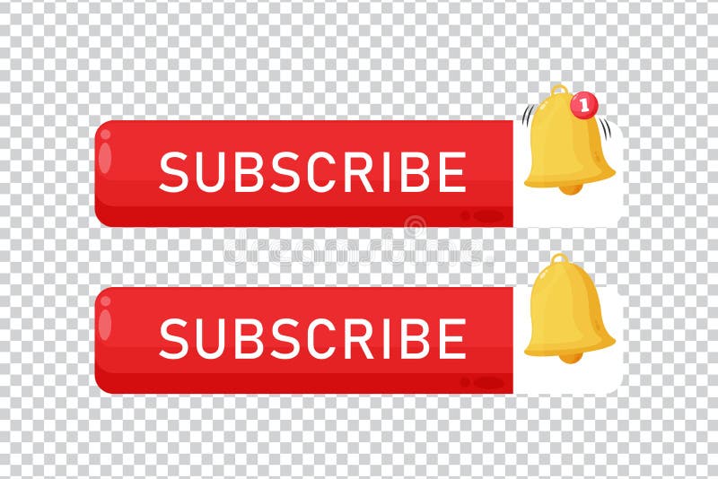 Cartoon Subscribe Button Stock Illustrations – 563 Cartoon Subscribe ...