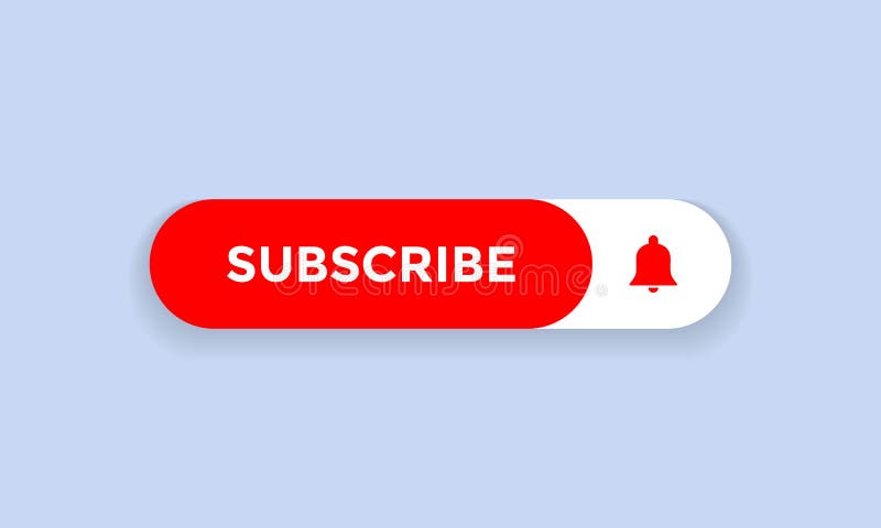 Subscribe Button Icon. Element of Streaming Channel Subscriptions Stock ...