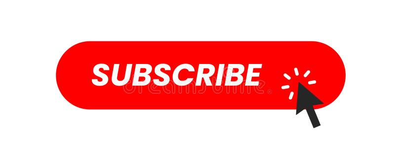 Subscribe Button Icon Red Color. Vector Illustration Stock Vector ... Subscribe Button Icon Red Color. Vector Illustration Stock Vector ...