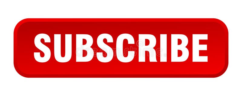 Subscribe Button. Subscribe Square 3d Push Button Stock Vector ...