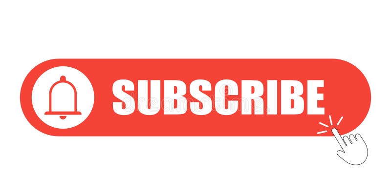 Subscribe Button, Vector Flat Subscription Sign Symbol Stock Vector ...