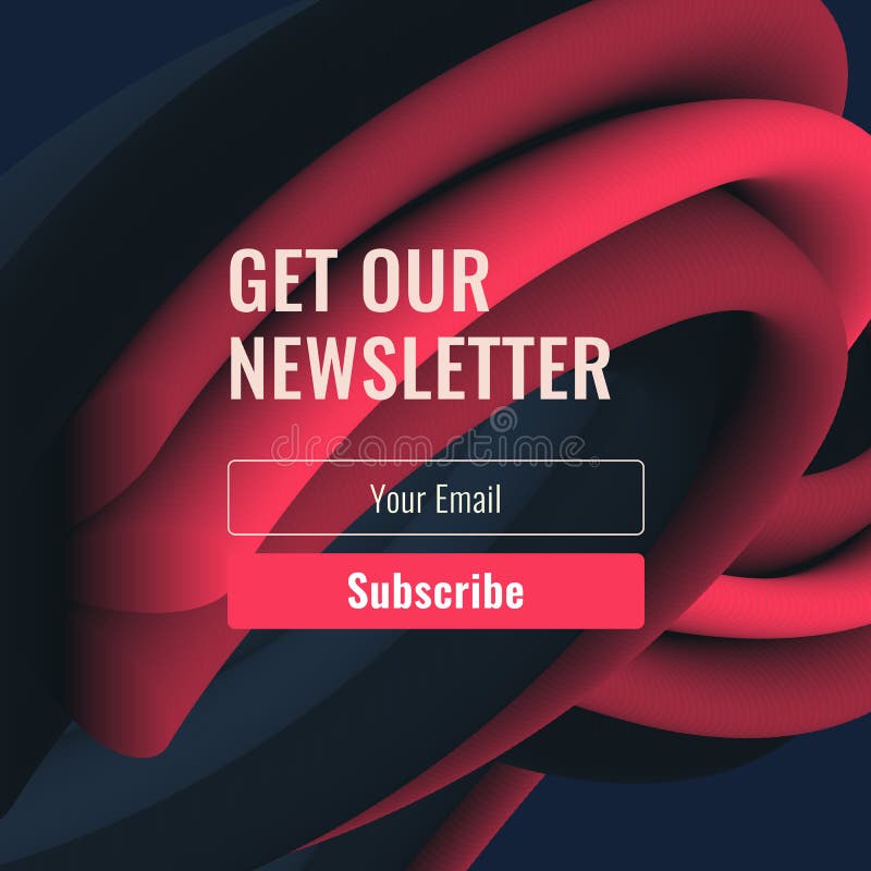 Subscribe form abstract bg stock vector. Illustration of frame - 124538796