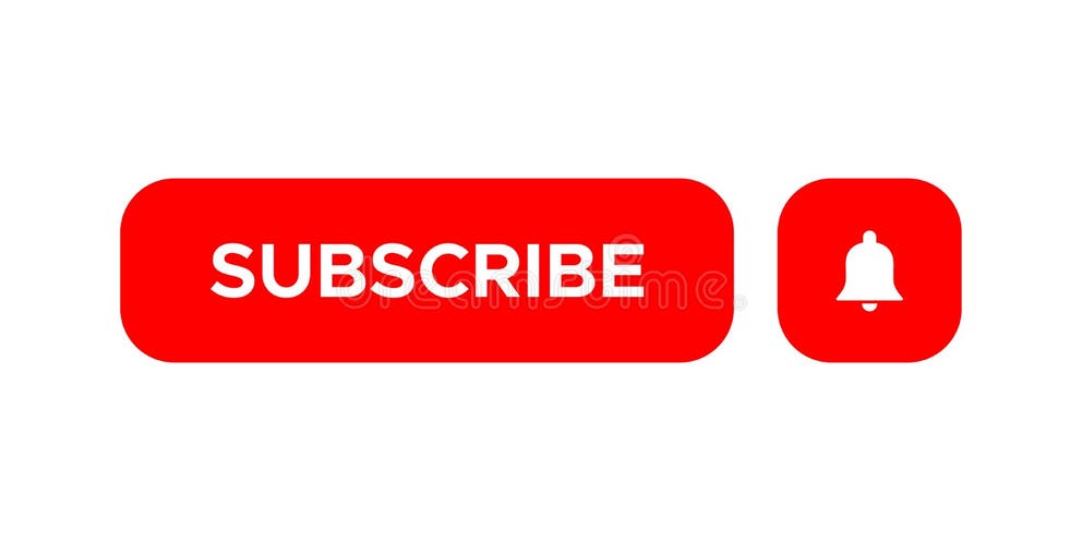 Youtube Subscribe Button Square Stock Illustrations – 375 Youtube ...