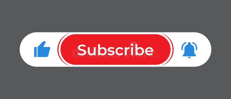 Subscribe Icon Vector Illustration. Streaming Channel Subscriptions ...