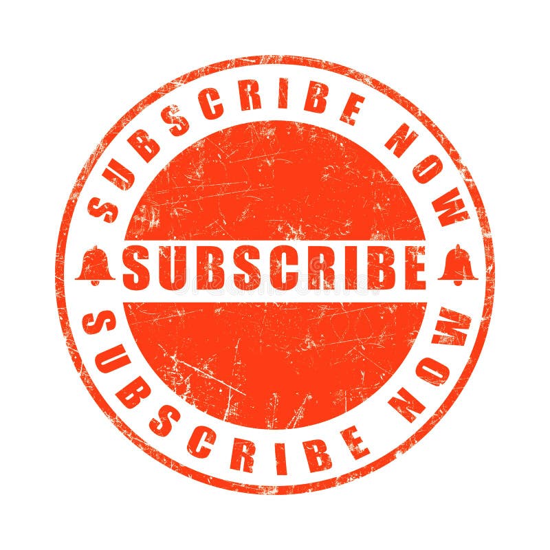 Subscribe logo design stock illustration. Illustration of banner ...