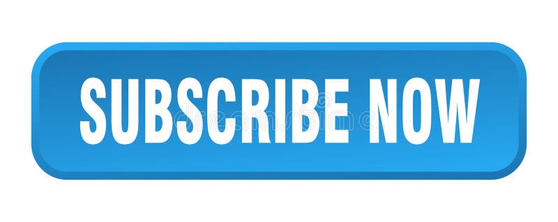 Subscribe Now Red Square Isolated Web Button Stock Vector ...