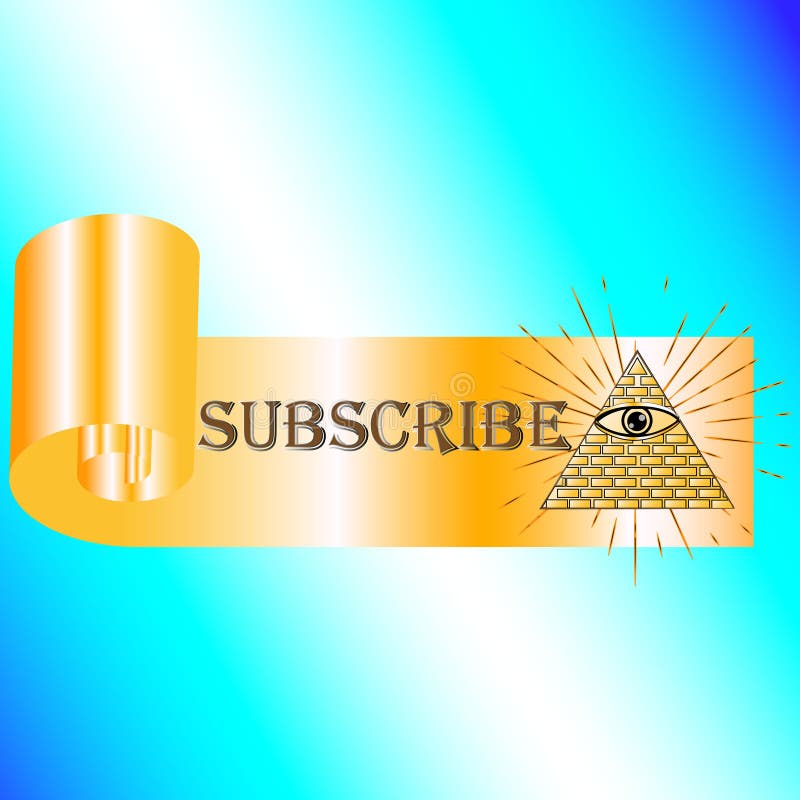 Subscribe now stock vector. Illustration of button, editable - 281451748
