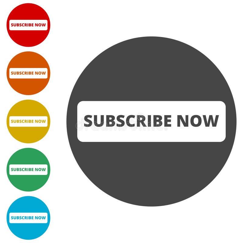 Subscribe Now Sign, Subscribe Now Button Stock Vector - Illustration of ...