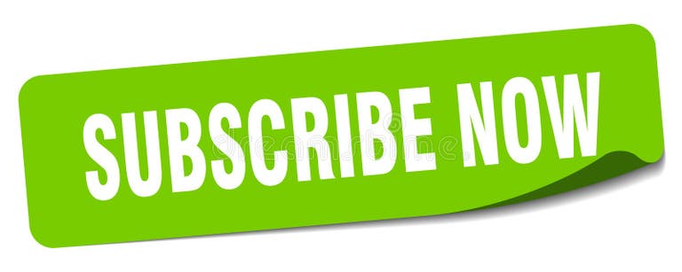 Subscribe Sticker Stock Illustrations – 4,681 Subscribe Sticker Stock ...