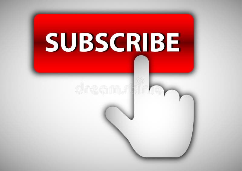 Subscribe icon design stock vector. Illustration of youtube - 102189878