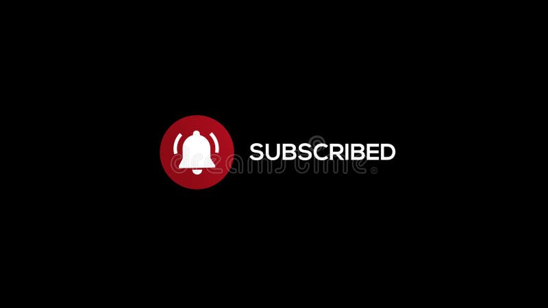 Subscribe, Reminder and Like Button Animation with Mouse Cursor with ...