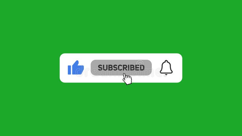 Subscribe and Reminder Button Animation, Subscribing Animation ...
